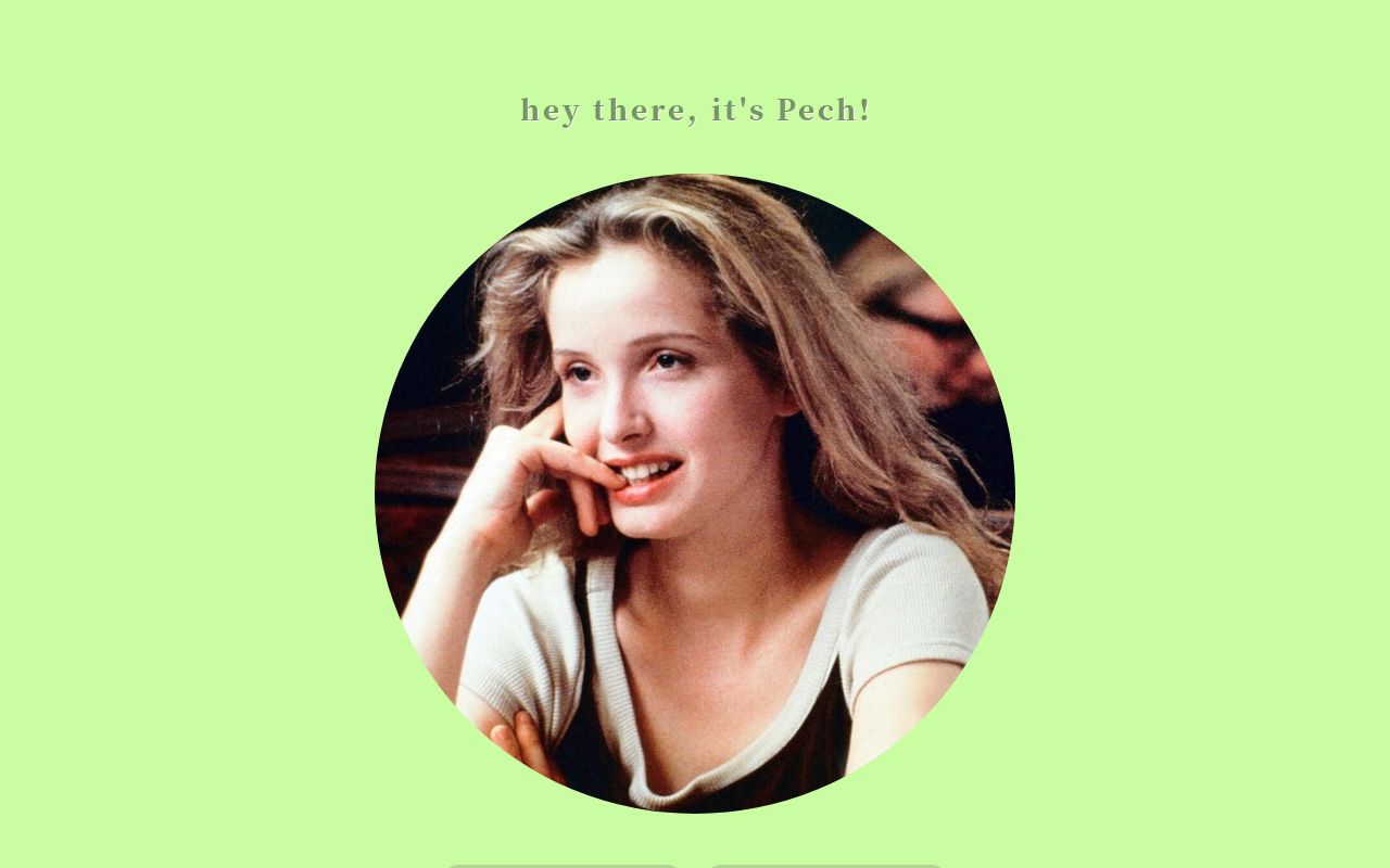 hey, there it's pech!